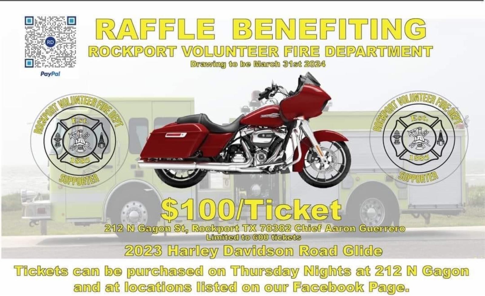 Harley Davidson Bike Raffle RVFD | PayPal