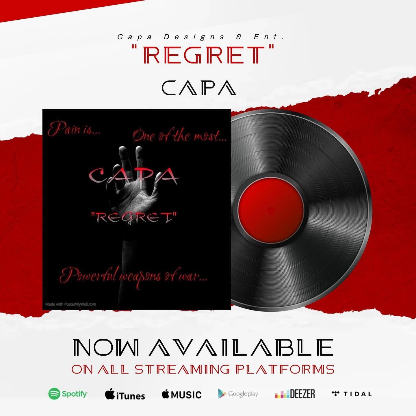 Capa Regret Album | PayPal